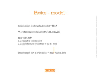 Handleiding Powerpoint presentatie - Model | PPT