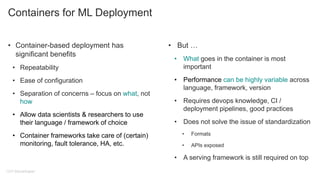 IBM Developer Model Asset eXchange | PPT