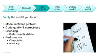 IBM Developer Model Asset eXchange | PPT