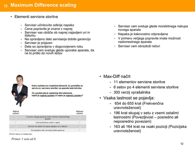 Maximum Difference Scaling | PPT
