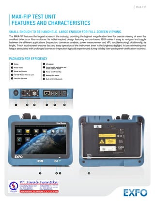 EXFO Brochure MAX-FIP | PDF