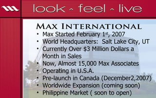 Max Gxl Comp Plan | PPT