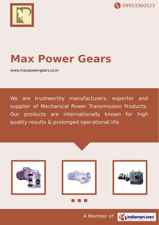 Max power-gears | PDF