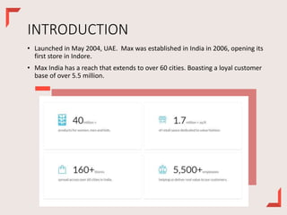 Max - retail touchpoints | PPTX