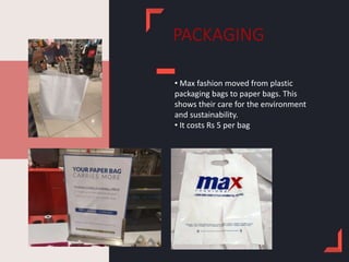 Max - retail touchpoints | PPTX