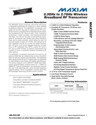 Max2837 hackrf | PDF | Digital Audio | Computer Software and Applications