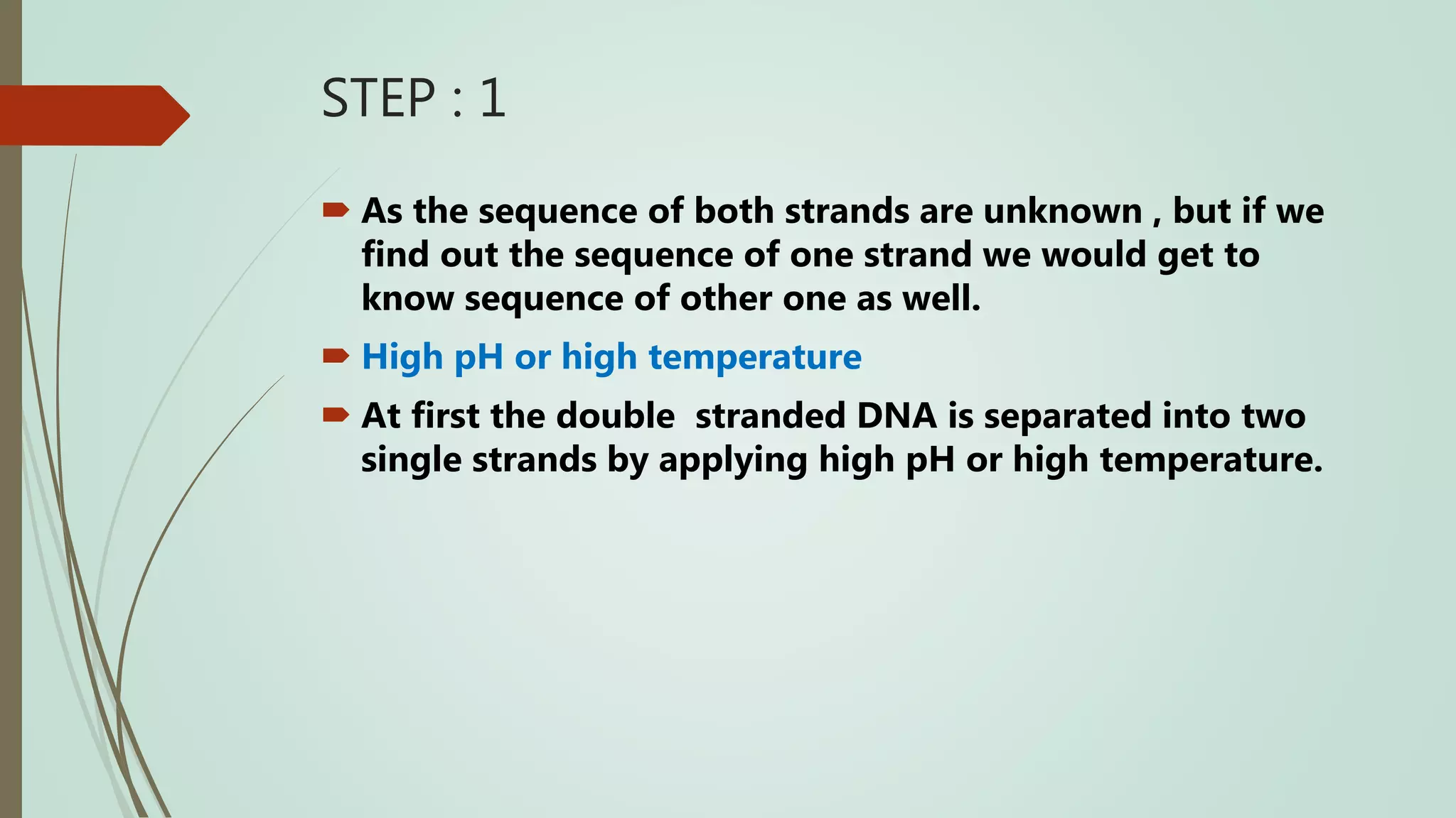 Maxam gilbert sequencing method | PPTX