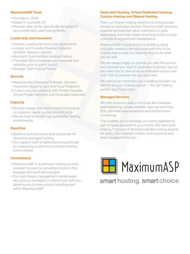 Max Asp Brochure Web | PDF