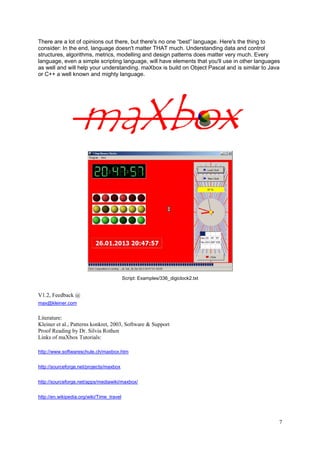 maXbox Blix the Programmer | PDF