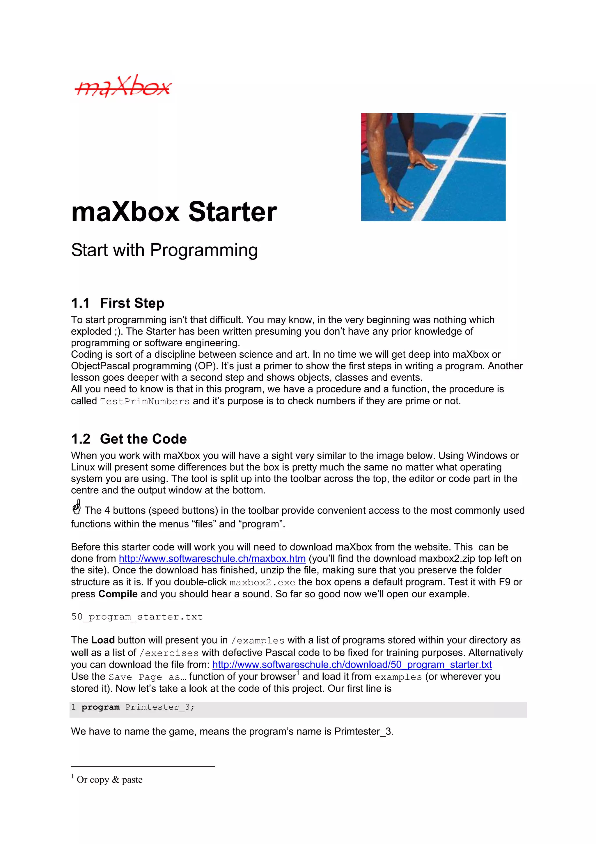 Maxbox starter | PDF