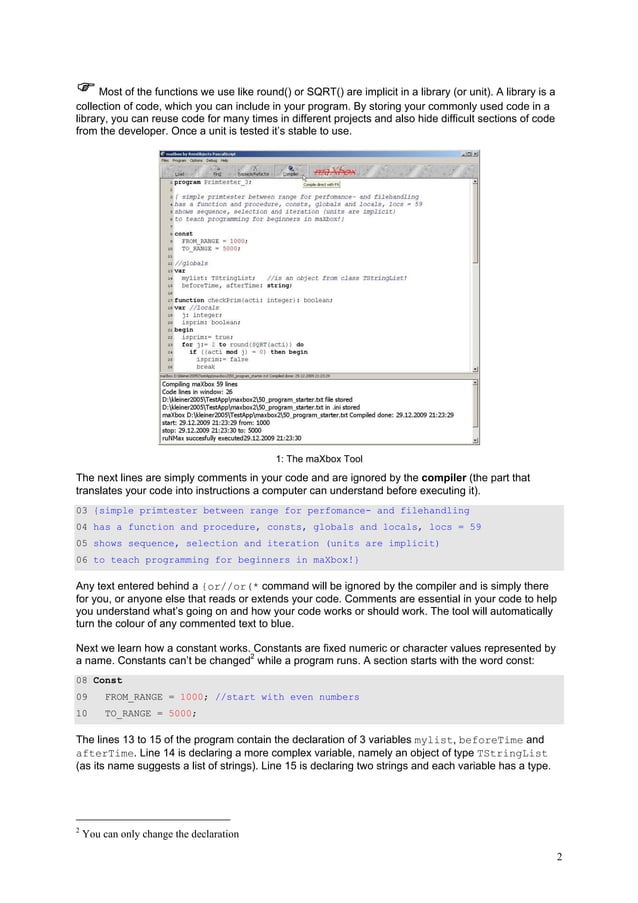 Maxbox starter | PDF