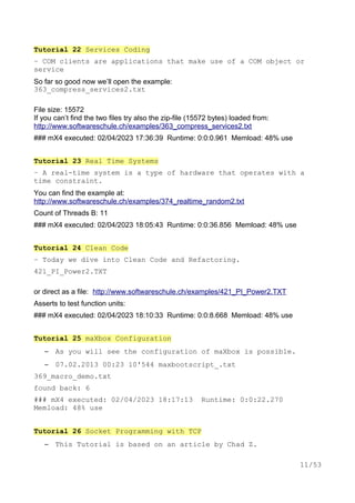 maxbox_starter110 overview collection | PDF