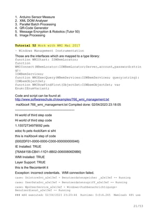 maxbox_starter110 overview collection | PDF