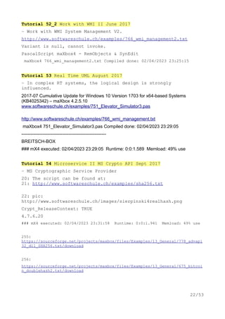 maxbox_starter110 overview collection | PDF
