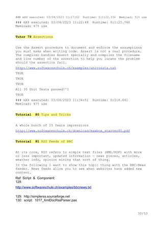 maxbox_starter110 overview collection | PDF