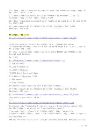 maxbox_starter110 overview collection | PDF