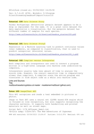 maxbox_starter110 overview collection | PDF