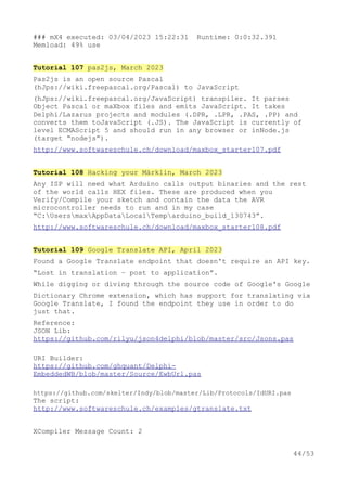 maxbox_starter110 overview collection | PDF