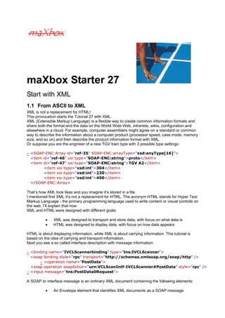 XML Tutor maXbox starter27 | PDF