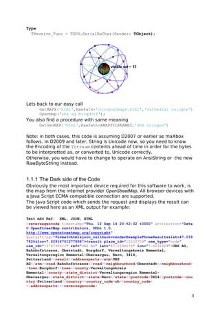 maXbox Starter 39 GEO Maps Tutorial | PDF