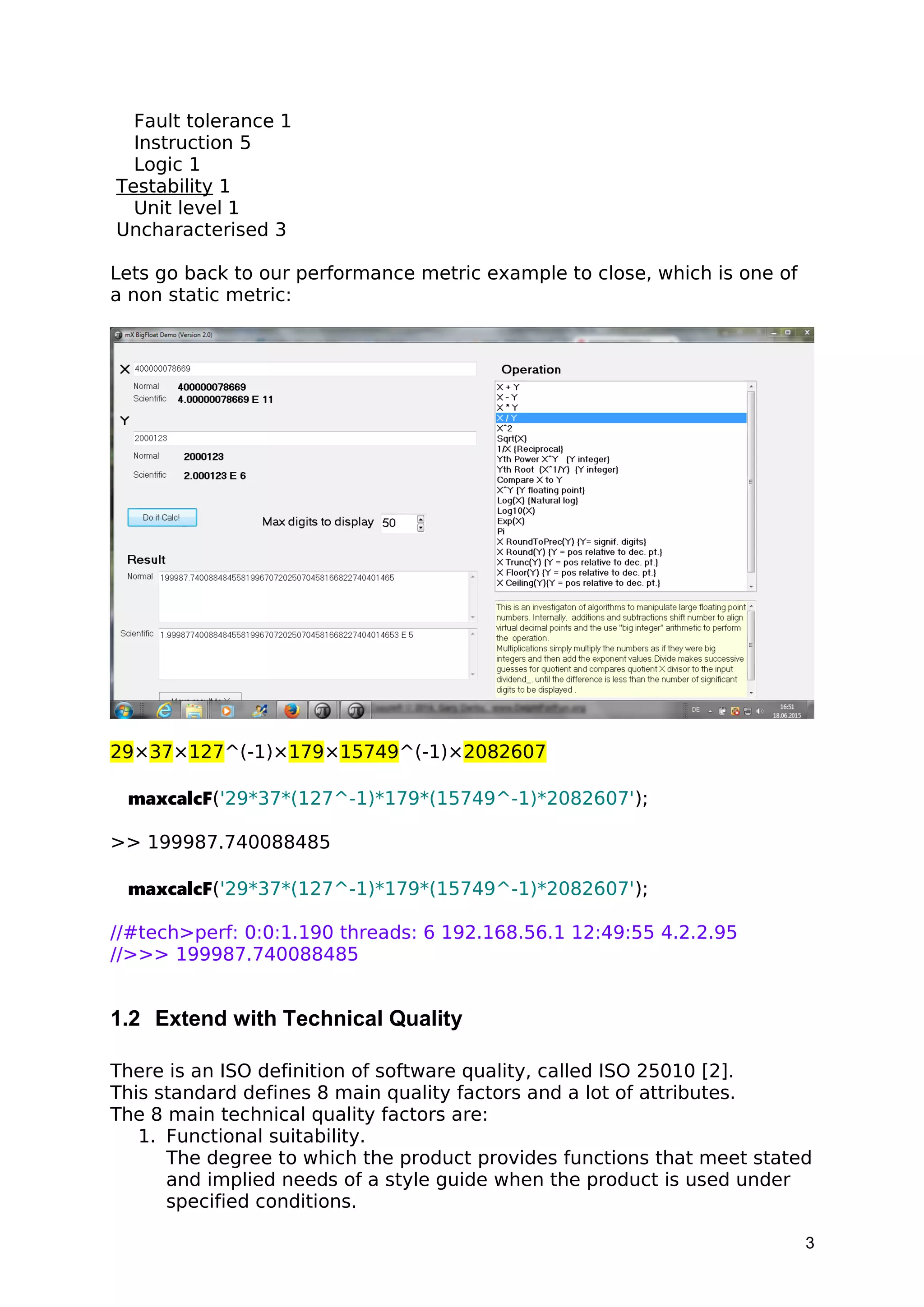 maXbox Starter 43 Work with Code Metrics ISO Standard | PDF | Programming Languages | Computing