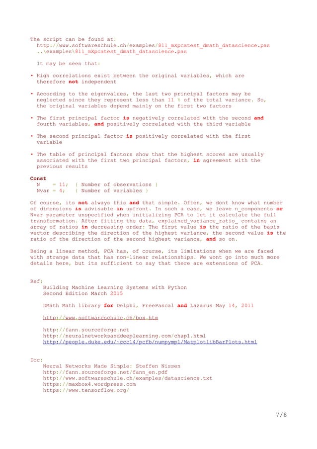 Machine Learning Guide maXbox Starter62 | PDF