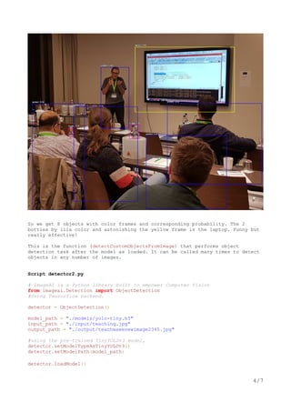 maXbox starter75 object detection | PDF
