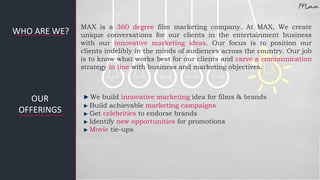 Max Marketing Company Profile | PDF
