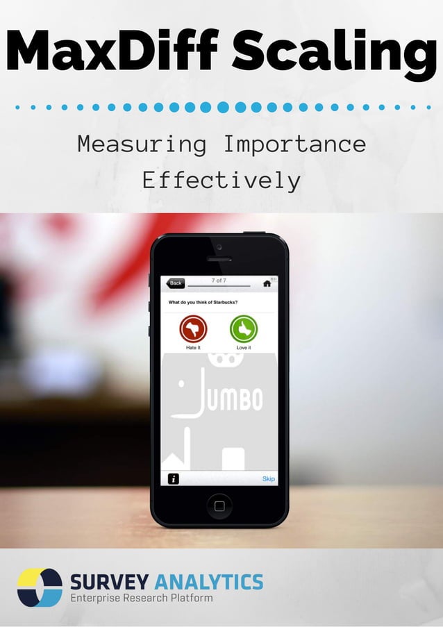 Guide: MaxDiff | PDF