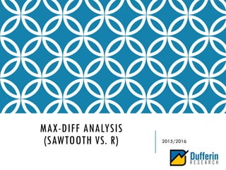 Max diff | PDF