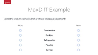 Qualtrics and MaxDiff Analysis: Understanding True Customer Preference ...
