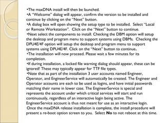 Max dna installation | PPT