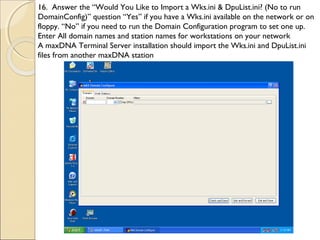 Max dna installation | PPT