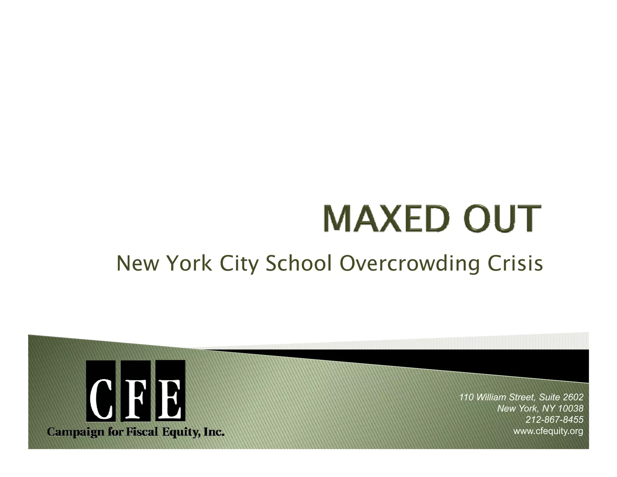Maxed Out Ppt Final With Boro Maps(2) | PDF