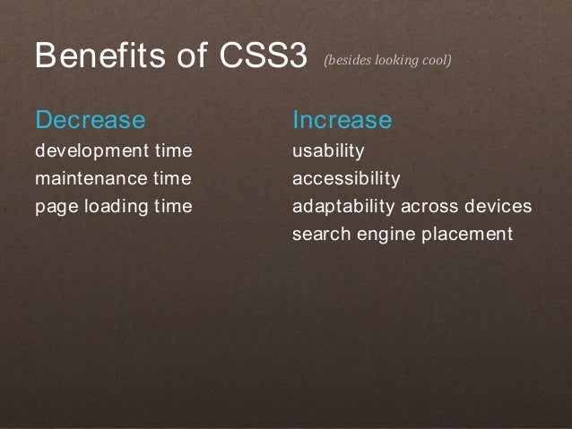 Designing with CSS3 Effectively & Efficiently