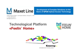 Maxet line f home 04 2013 | PPT