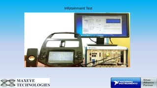 End to End In-Vehicle Infotainment Test Solution - MaxEye Technologies ...