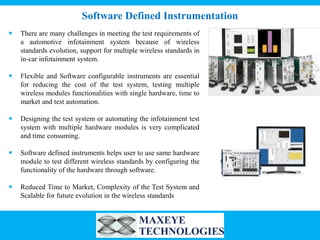 Automotive Infotainment Test Solution or In-Vehicle Infotainment ...