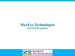 MaxEye Set Top Box Test Solution | PPT