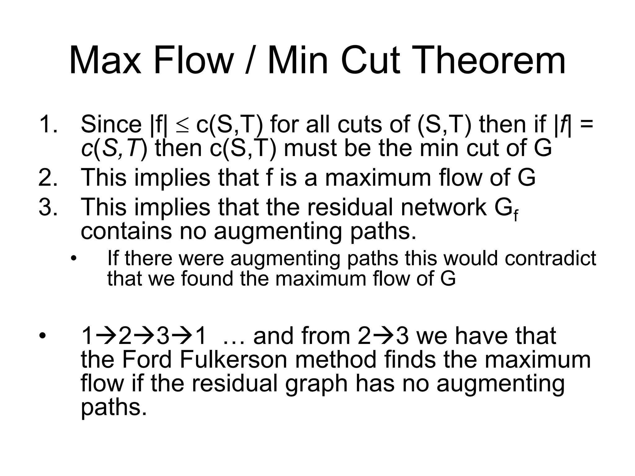 Maxflow | PPT | Computer Networking | Computing