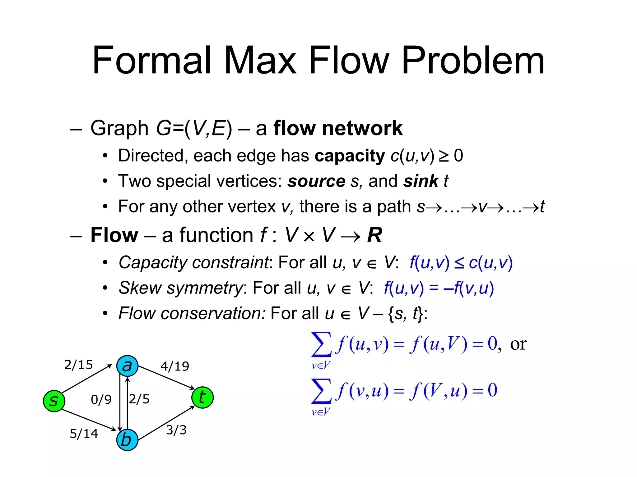 Maxflow | PPT | Computer Networking | Computing