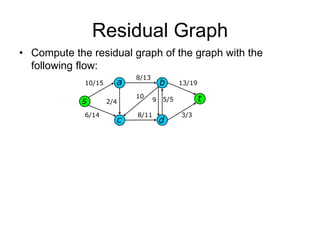 Maxflow | PPT | Computer Networking | Computing