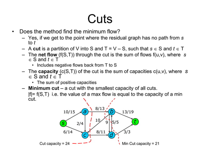 Maxflow | PPT | Computer Networking | Computing