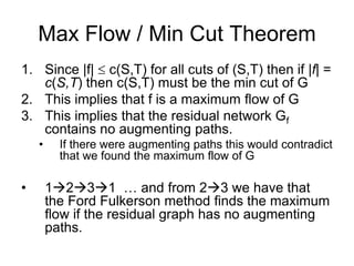 Maxflow | PPT | Computer Networking | Computing