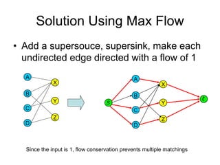 Maxflow | PPT | Computer Networking | Computing