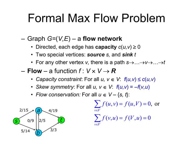 Maxflow | PPT | Computer Networking | Computing