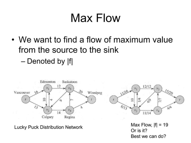 Maxflow | PPT | Computer Networking | Computing
