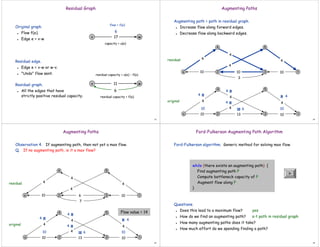 maxflow.4up.pdf for the Maximam flow to solve using flord fulkerson ...