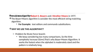 Maxflowmincut boyer-moore algorithmMaxflowmincut boyer-moore algorithm | PPT