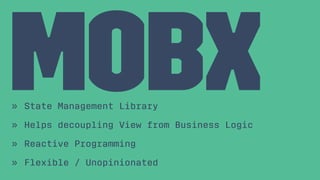 Max Gallo - You don't know MobX State Tree - Codemotion Milan 2018 | PPT